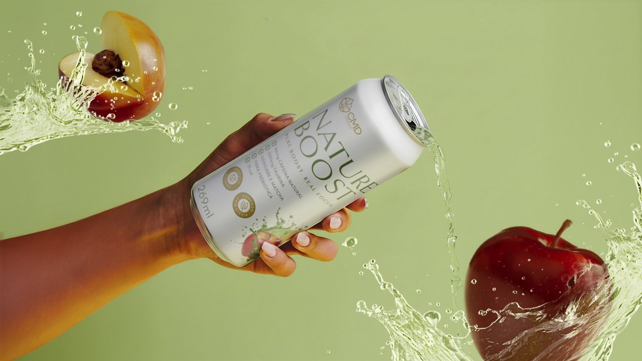 GRUPO CMD - Conheça o Nature Boost do Grupo CMD: o energético natural ...